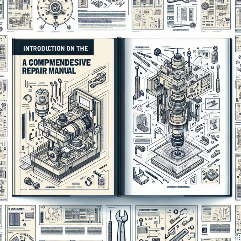 "Comprehensive Repair Guide: Step-by-Step Procedures with Specs ...